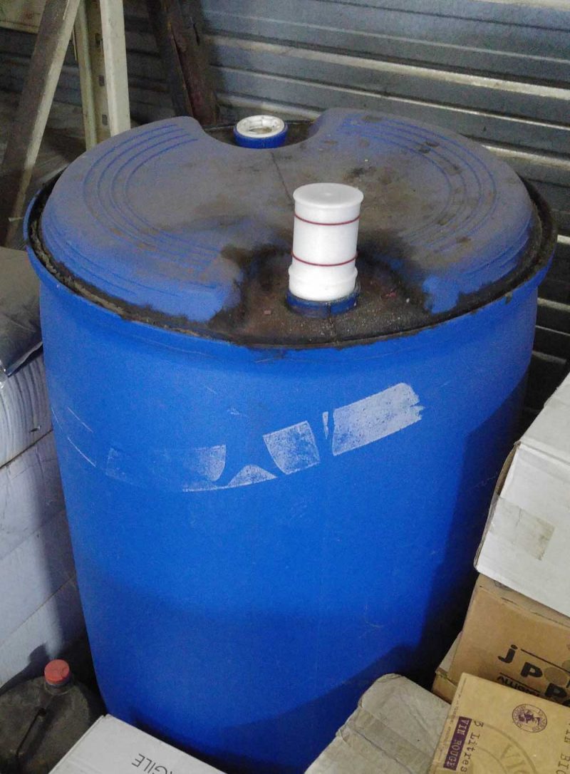 Gallery Level sensors connected to IBC cylindrical fuel tank it - Fuel it