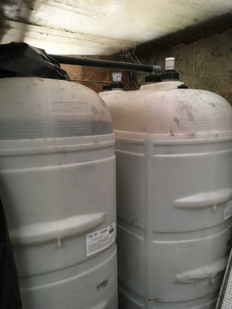 Gallery Level sensors connected to IBC cylindrical fuel tank it - Fuel it