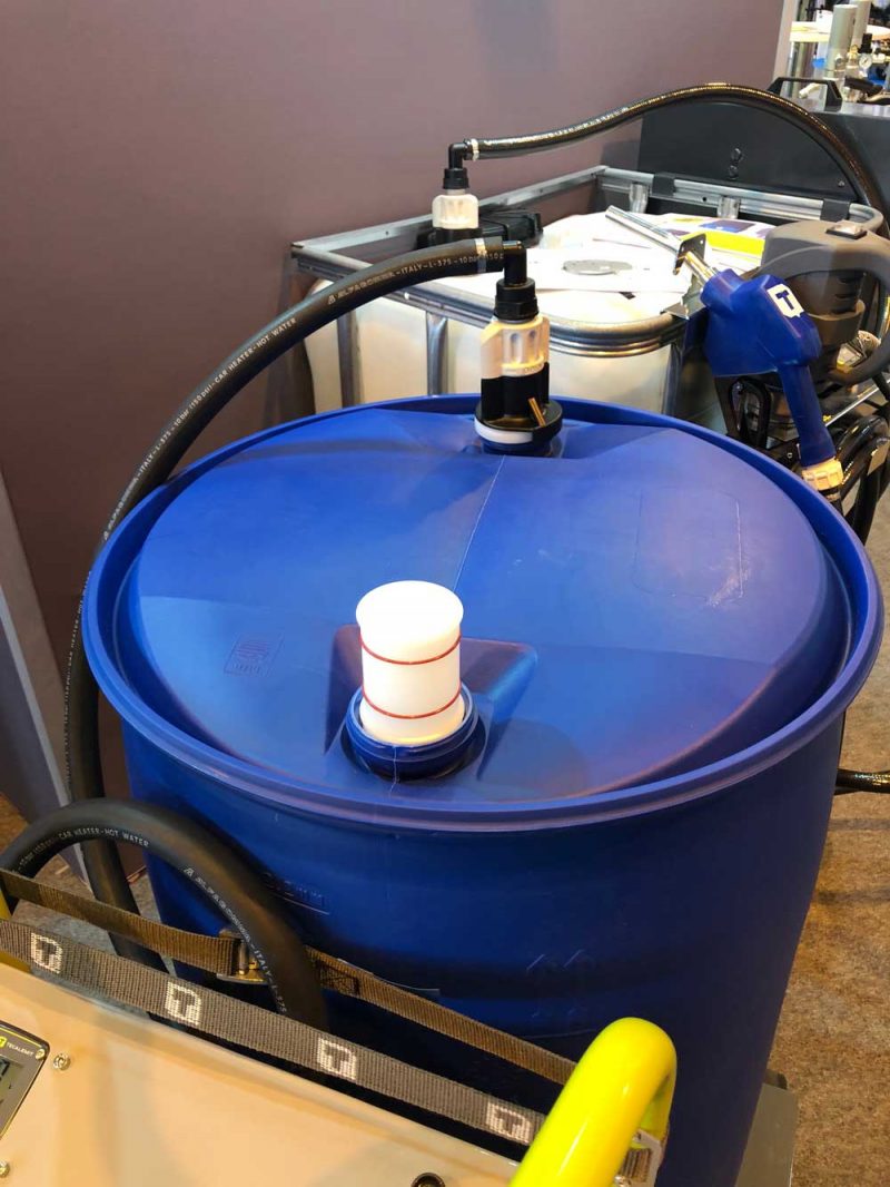 Gallery Level sensors connected to IBC cylindrical fuel tank it - Fuel it