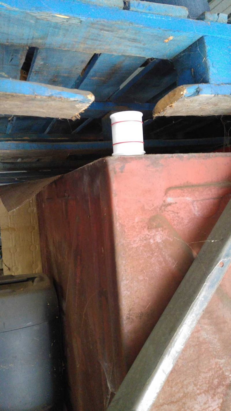 Gallery Level sensors connected to IBC cylindrical fuel tank it - Fuel it